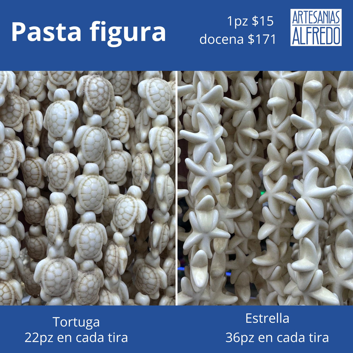 Figura pasta perla – ArtesaniasAlfredo