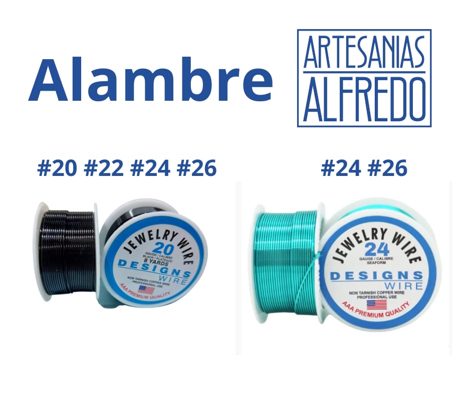 Alambre esmaltado Designs Wire Colores – ArtesaniasAlfredo