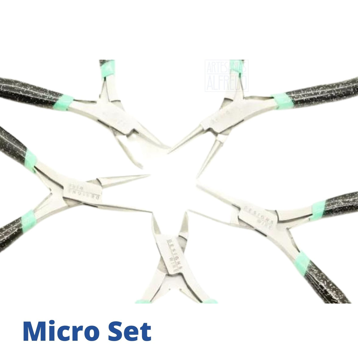 Kit de Pinzas Micro Set – ArtesaniasAlfredo