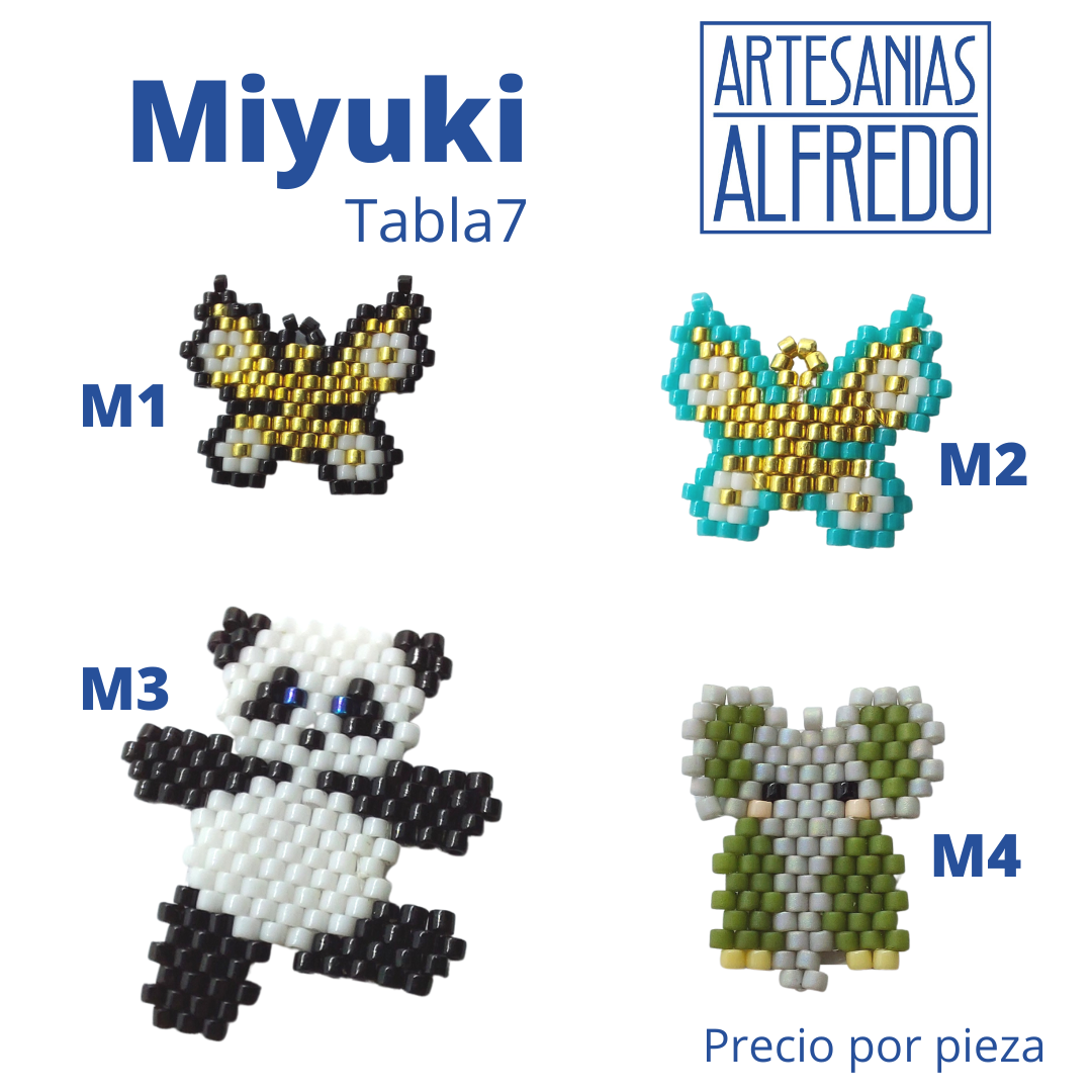 Figuras Miyuki Animales – ArtesaniasAlfredo