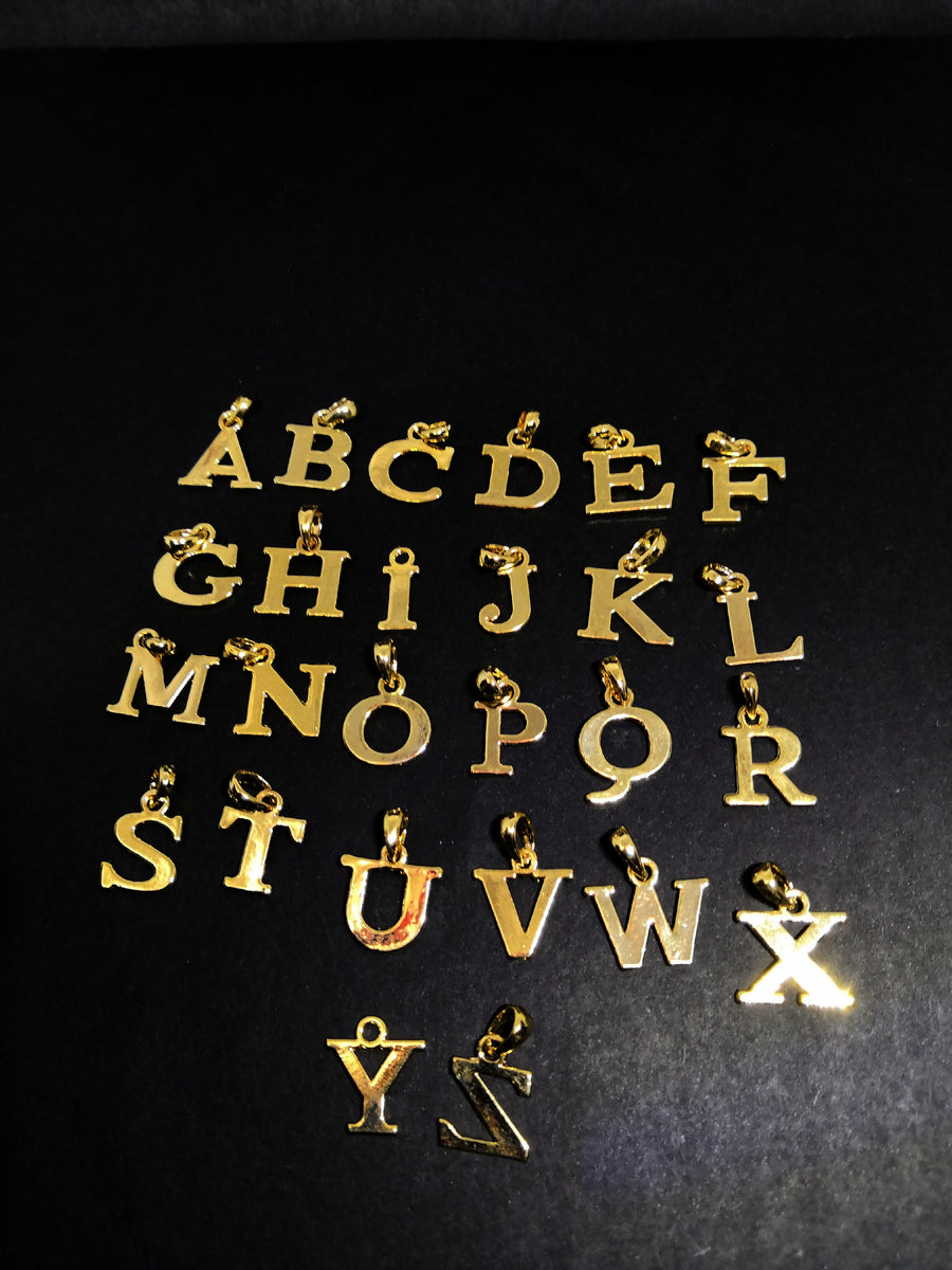 Dije de letras de chapa – ArtesaniasAlfredo