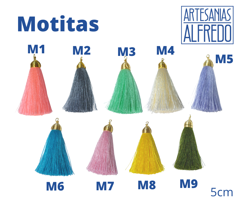 Motita / Borlas Grande 5cm – ArtesaniasAlfredo