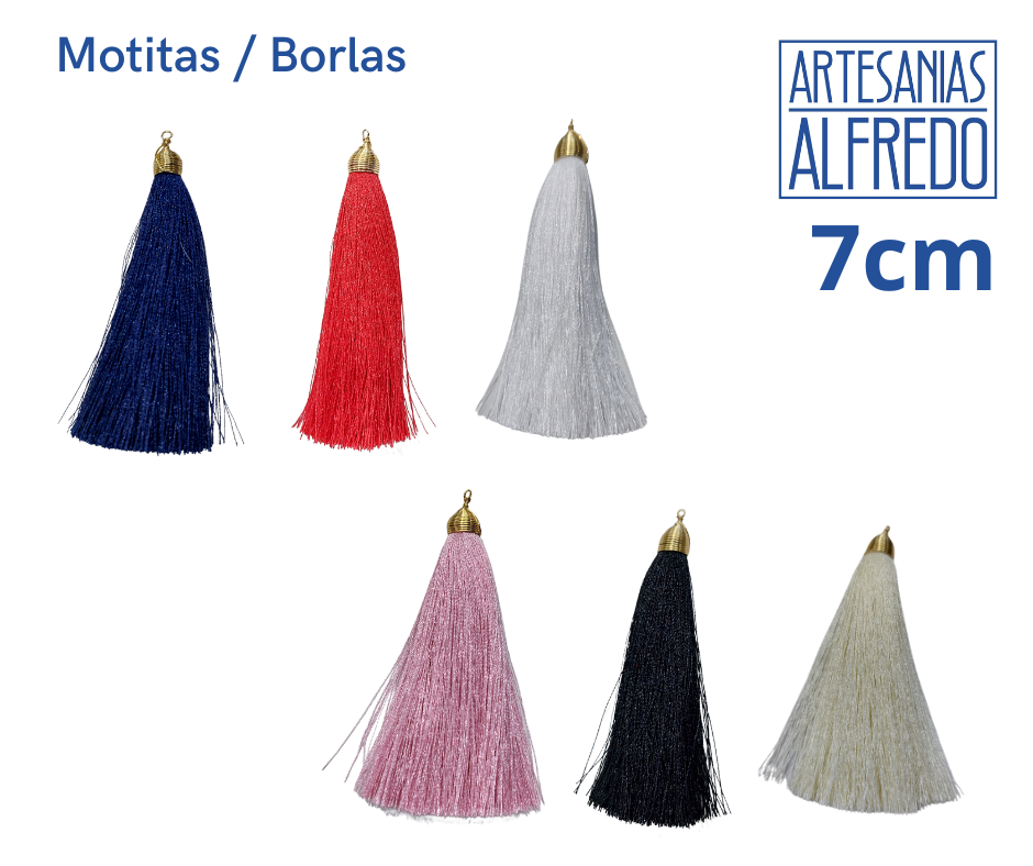 Motita / Borlas Grande 7cm – ArtesaniasAlfredo